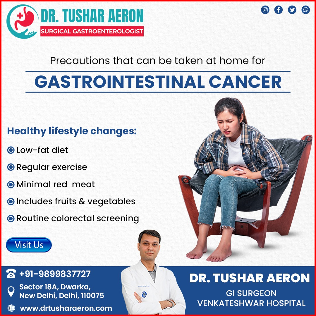 Laparoscopic GI Cancers - Dr. Tushar Aeron Robotic GI Surgeon